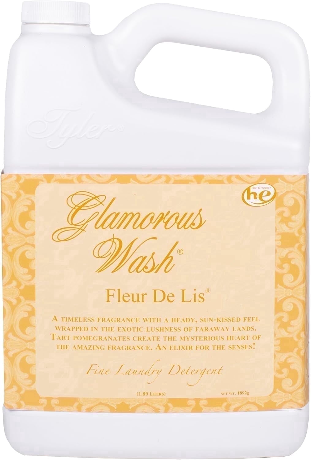 Tyler Candle Fleur de Lis, Glamorous Wash Liquid Laundry Detergent, 24 ...