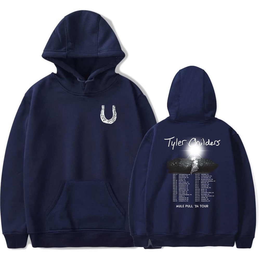 Tyler Childers 2024 Mule Pull Tour Rustin' In The Rain Merch Hoodies ...