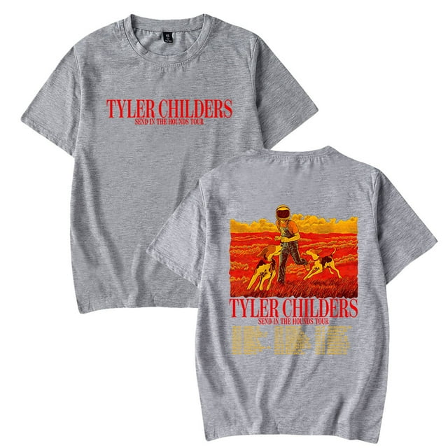 Tyler Childers Merch 2023 Send in the Hounds Tour T-shirt Women Men Hip ...