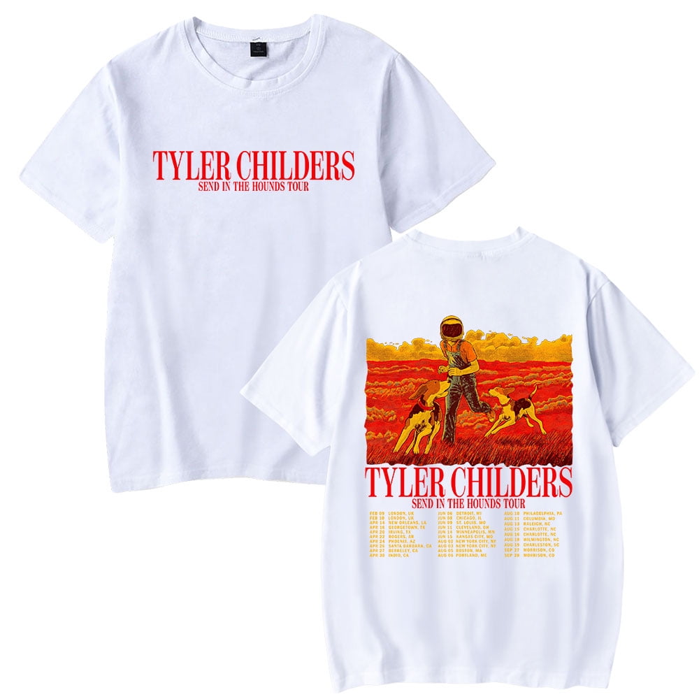 Tyler Childers Merch 2023 Send in the Hounds Tour T-shirt Women Men Hip ...