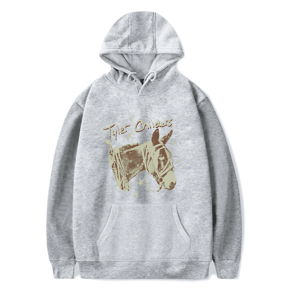 Tyler Childers Merch Hoodie Natural Mule Pull Tour 2024 Hoodies Classic ...