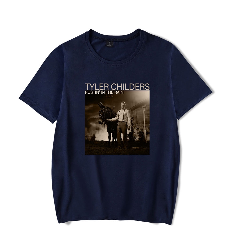Tyler Childers Merch Tee Rustin’ In The Rain T shirt Men Women Short ...