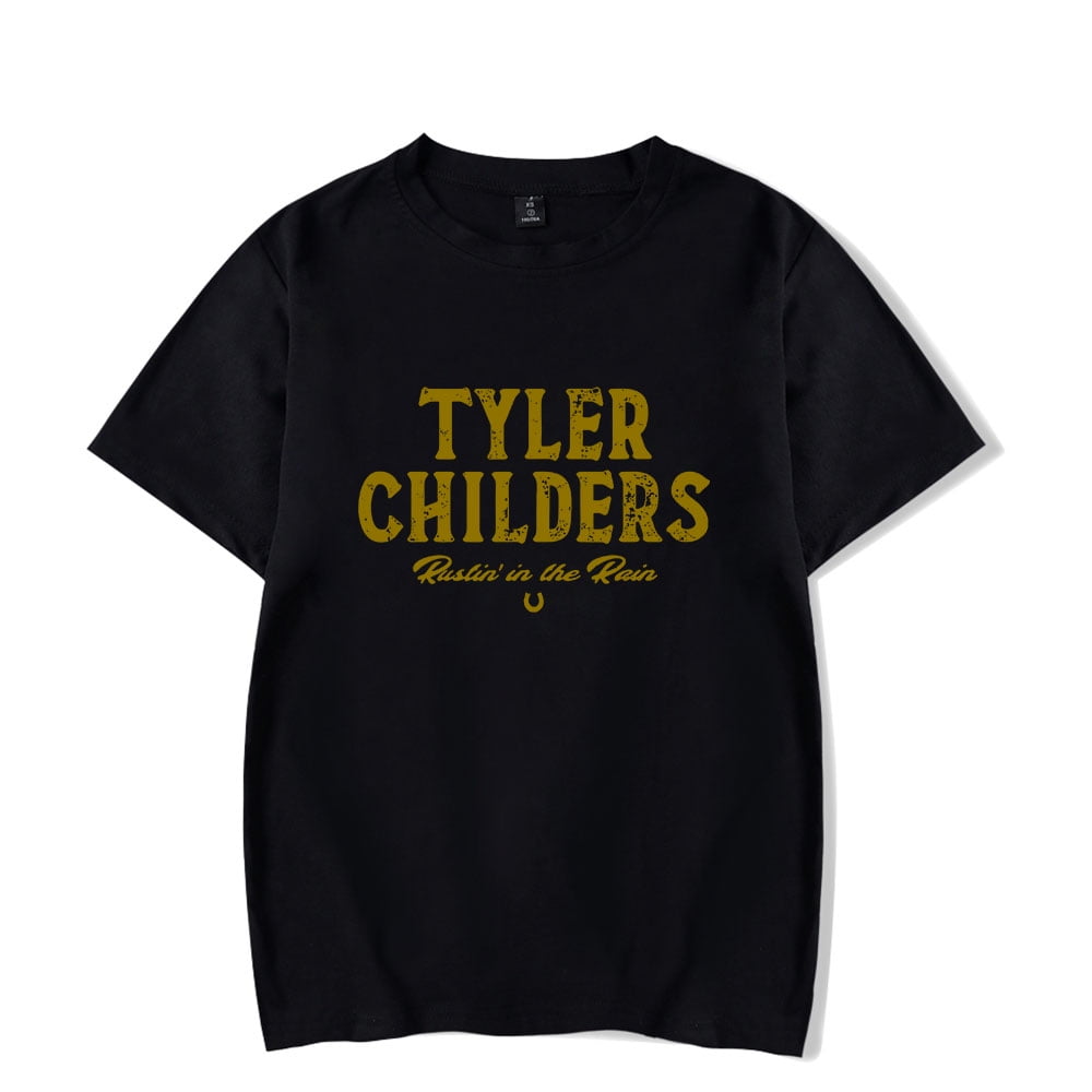 Tyler Childers Merch Tee Rustin’ In The Rain T shirt New Album Logo Men ...