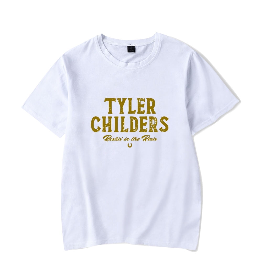 Tyler Childers Merch Tee Rustin’ In The Rain T shirt New Album Logo Men ...