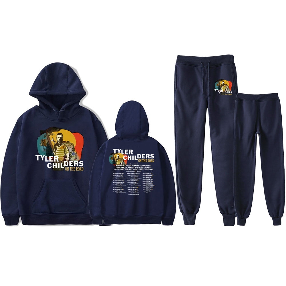 Tyler Childers On The Road Tour 2025 Sweatsuit Fashion Hoodies 2 Piece ...