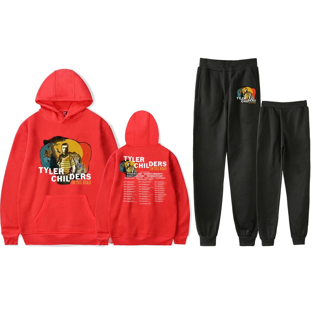 Tyler Childers On The Road Tour 2025 Sweatsuit Fashion Hoodies 2 Piece ...