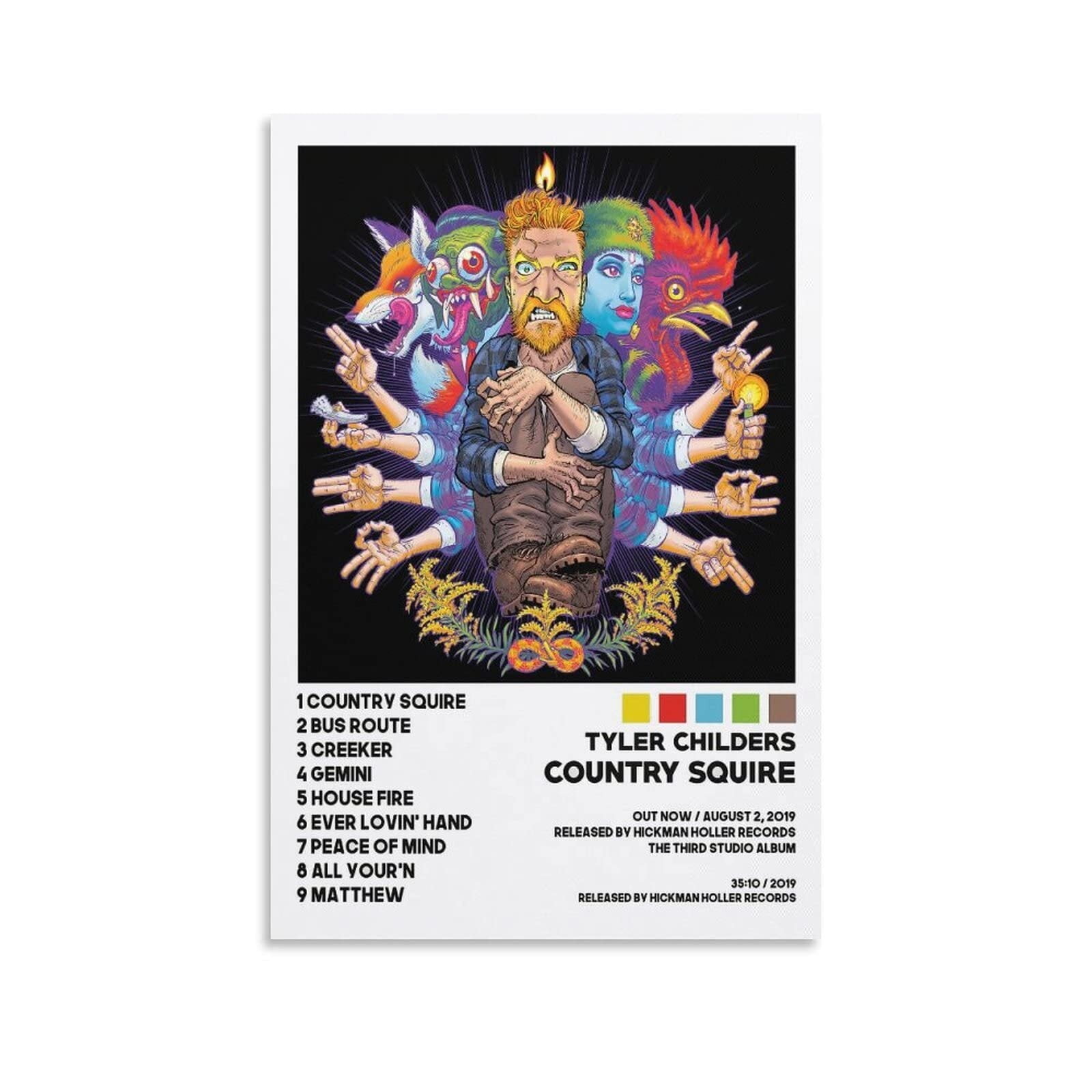 Tyler Childers Poster Country Squire Poster Album Cover Posters for ...