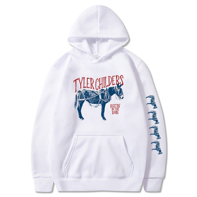 Tyler Childers Rustin In The Rain Hoodie 2023 Send In The Hounds Tour ...