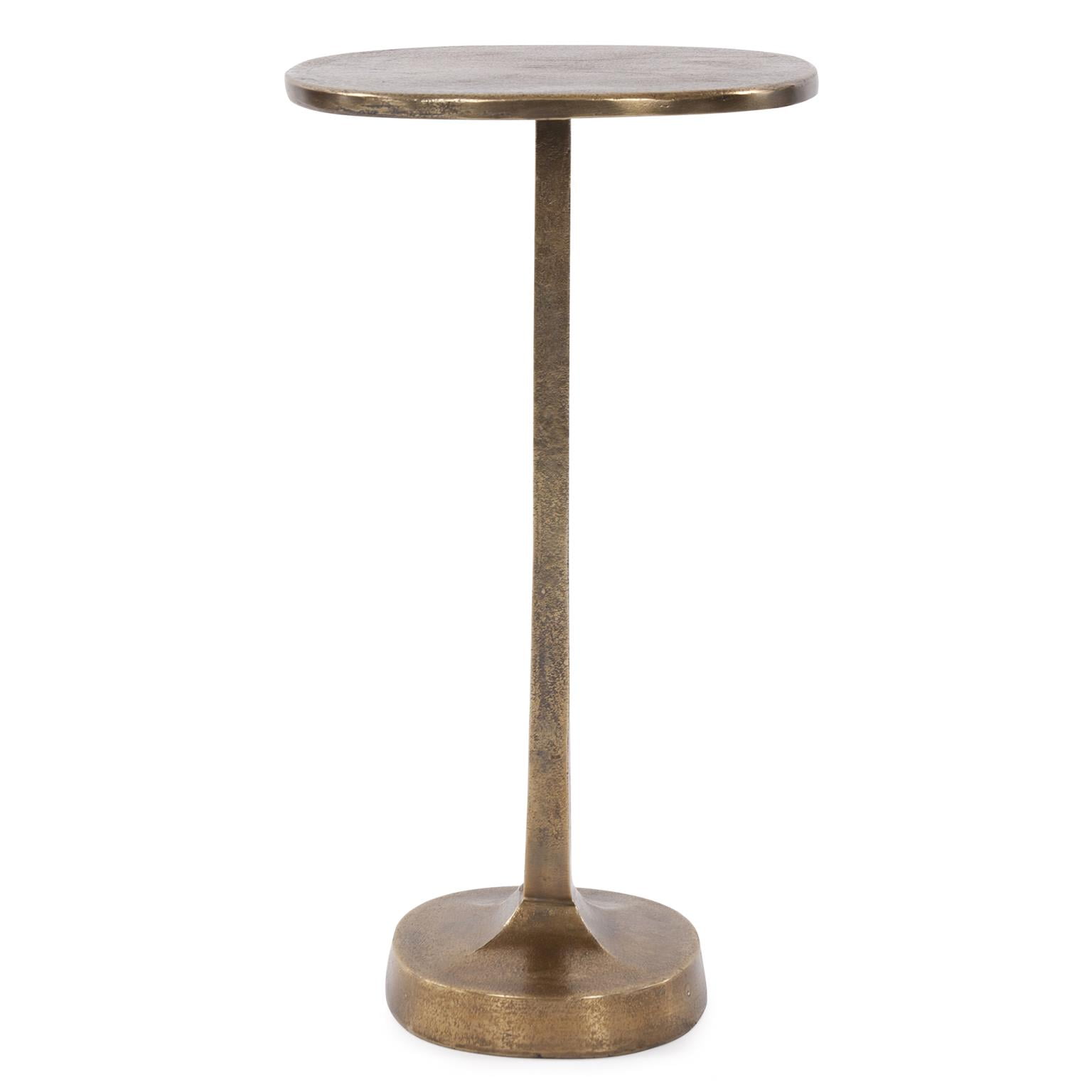 Tyler Dillon Brass Cast Aluminum Martini Table - Walmart.com