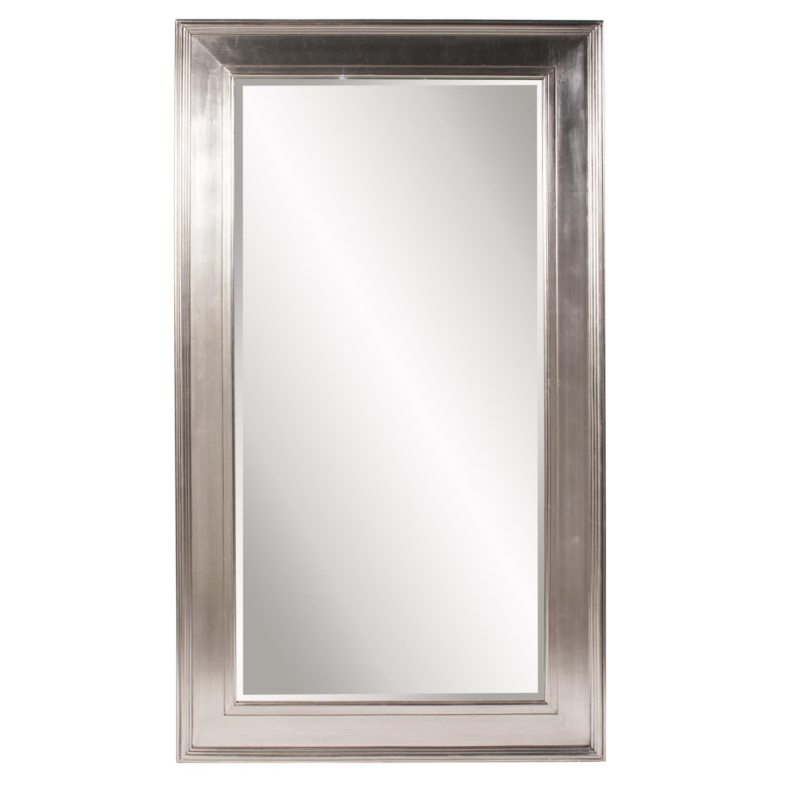 Tyler Dillon Christian Silver Wood Frame Rectangle Mirror - 49" x 85" x ...
