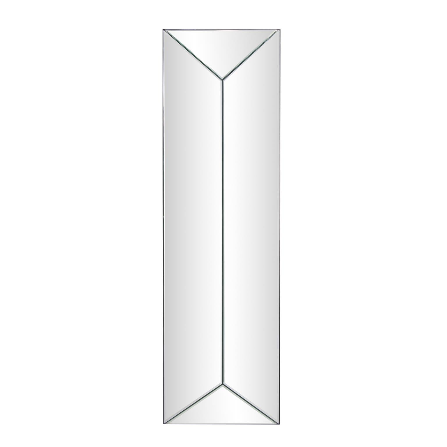Tyler Dillon Frameless Rectangular Beveled Mirror Panel 12"W x 40"H ...