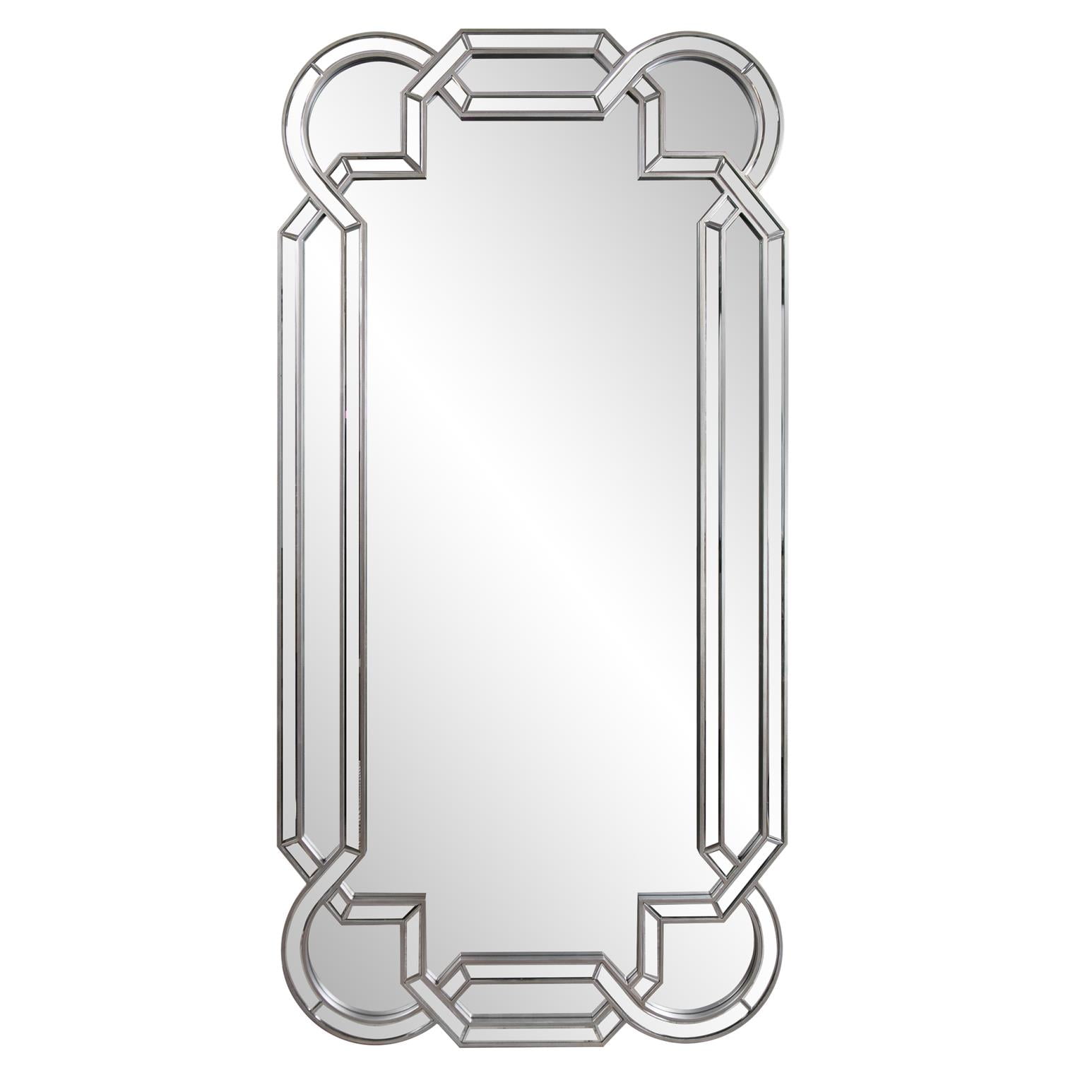 Tyler Dillon Oversized Arched & Curved Multi-Beveled Wall Mirror 40"W x ...