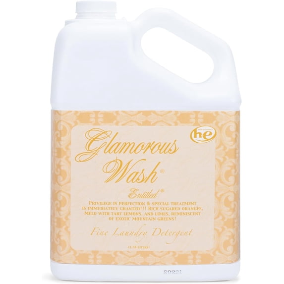 Tyler Glamorous Wash Laundry Detergent, Entitled Scent, Liquid, 128 oz ...