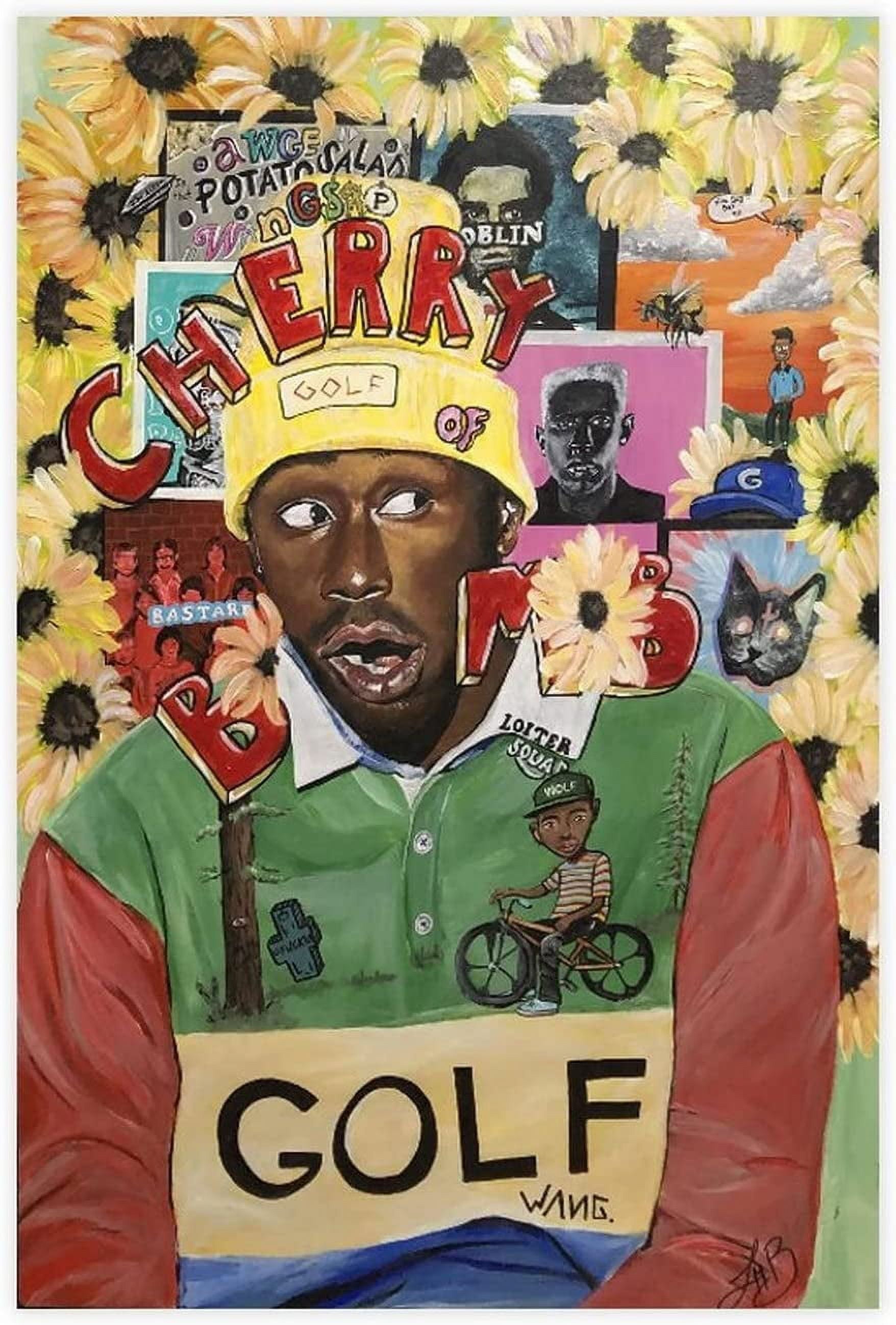 Tyler Gregory Okonma Tyler The Creator American Rapper Posters 2 Canvas ...
