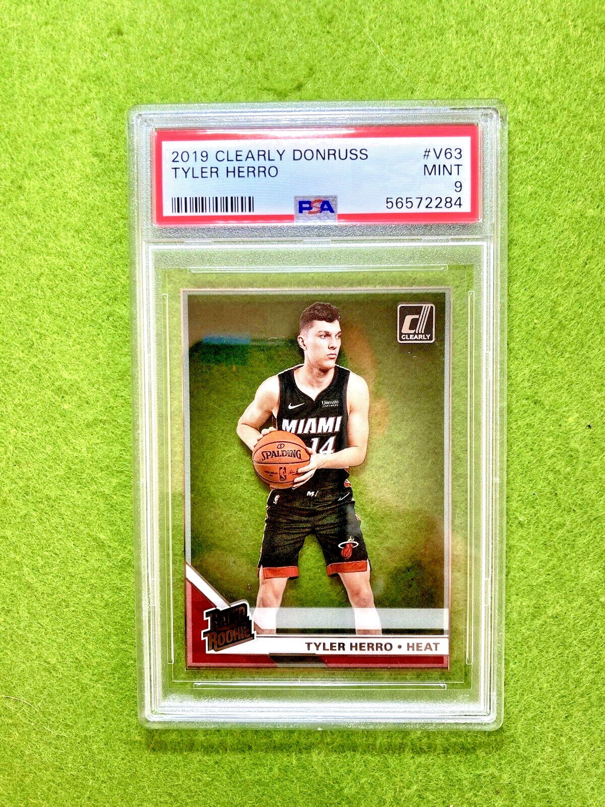 Tyler Herro CLEAR RATED ROOKIE CARD VARIATION SP PSA 9 RC 2019 TYLER ...