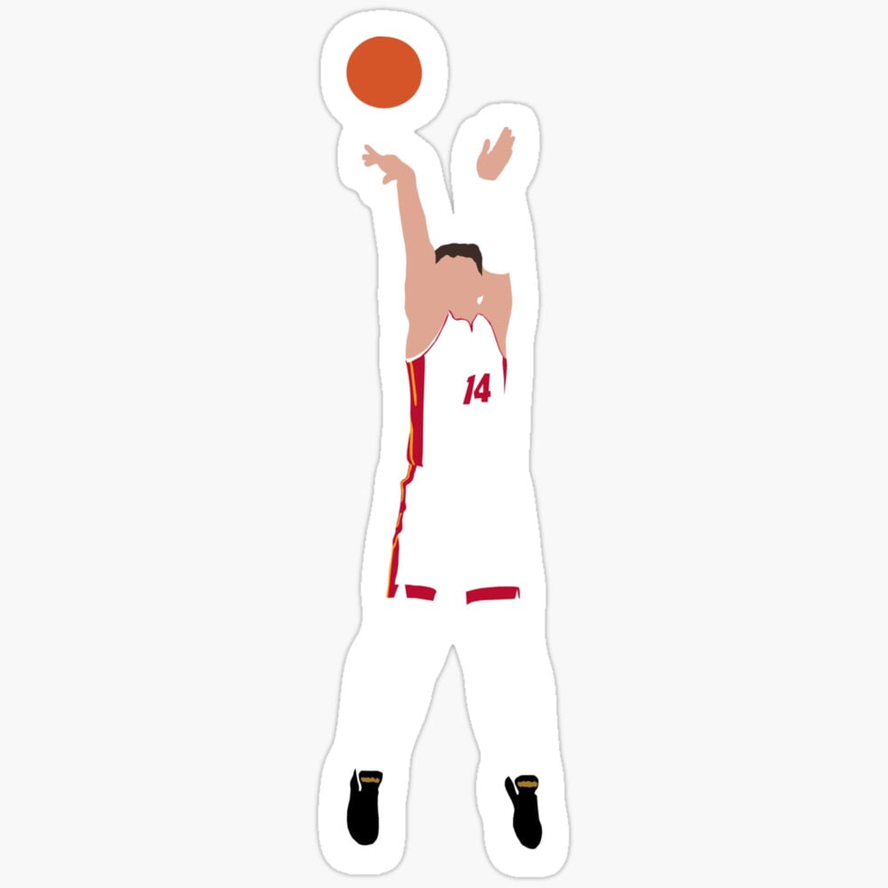 Tyler Herro Jumpshot Sticker Phone Decal Water Bottle Stickers Car ...