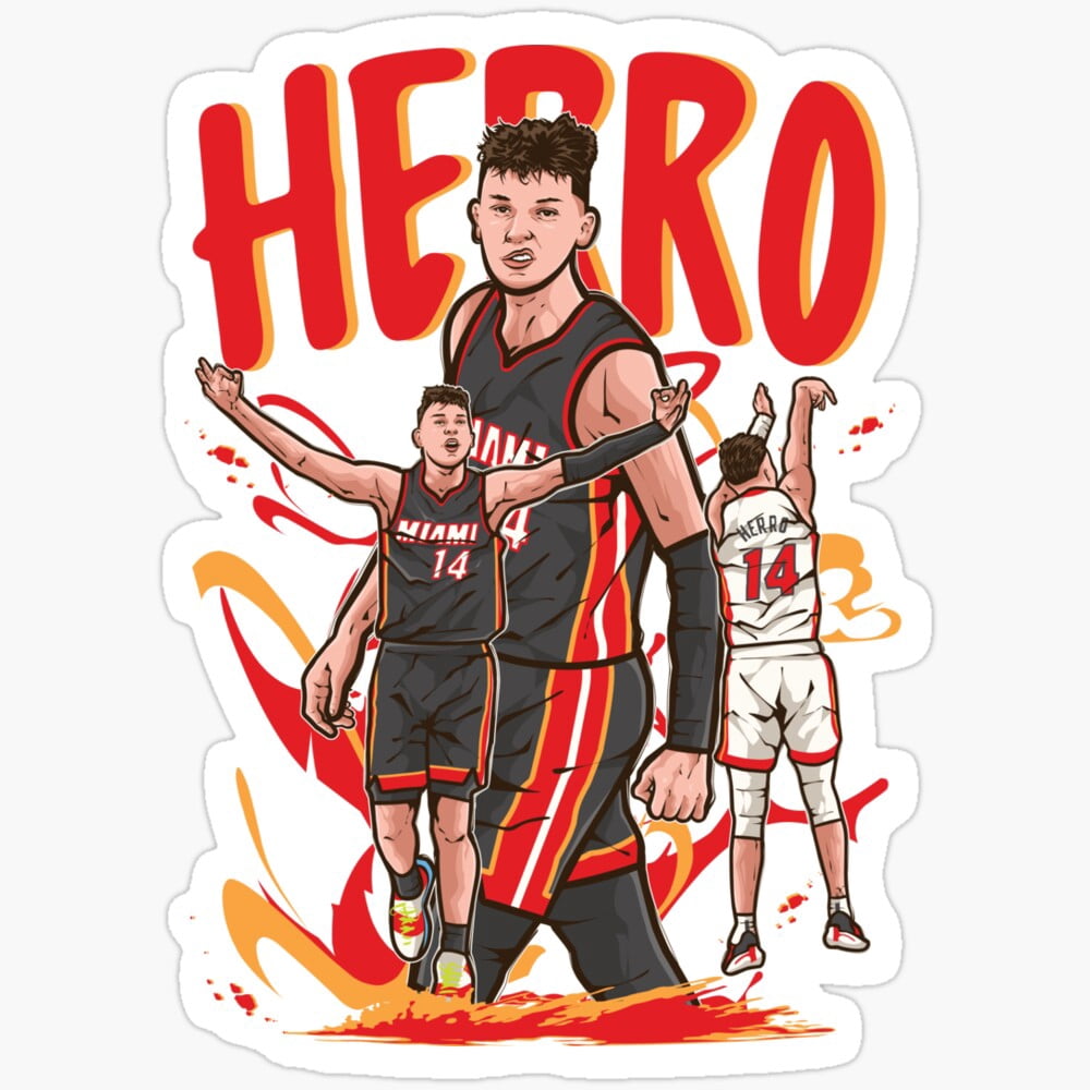 Tyler Herro Sticker Phone Decal Water Bottle Stickers Car Decals ...