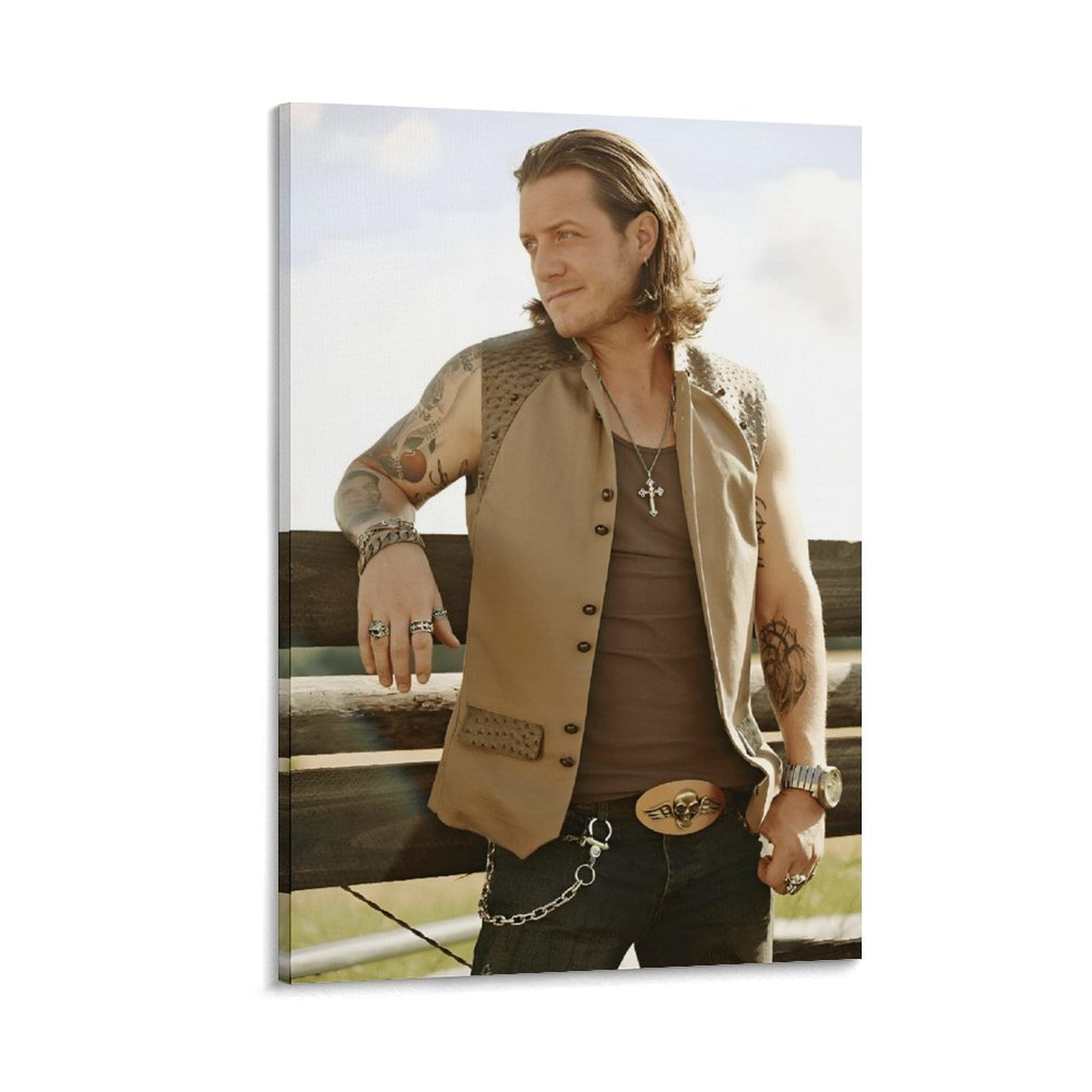 Tyler Hubbard Art Country Singer Poster Room Aesthetic Poster Print Art ...