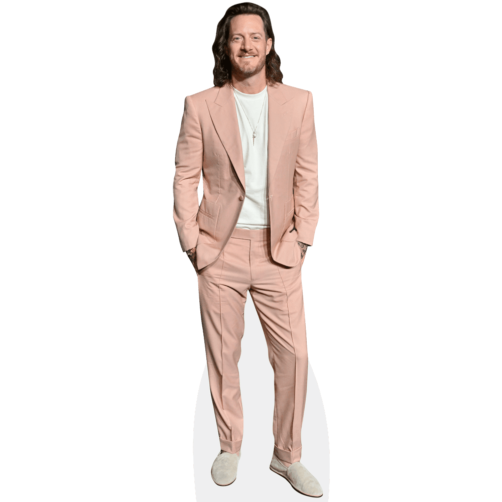 Tyler Hubbard (Pink Suit) Mini Cardboard Cutout Standee - Walmart.com