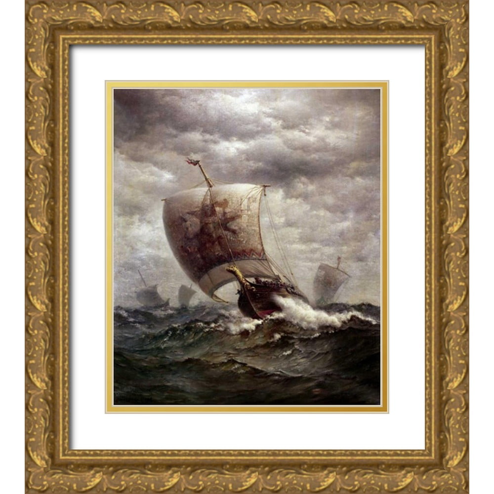 Tyler, James Gale 15x17 Gold Ornate Wood Framed with Double Matting ...