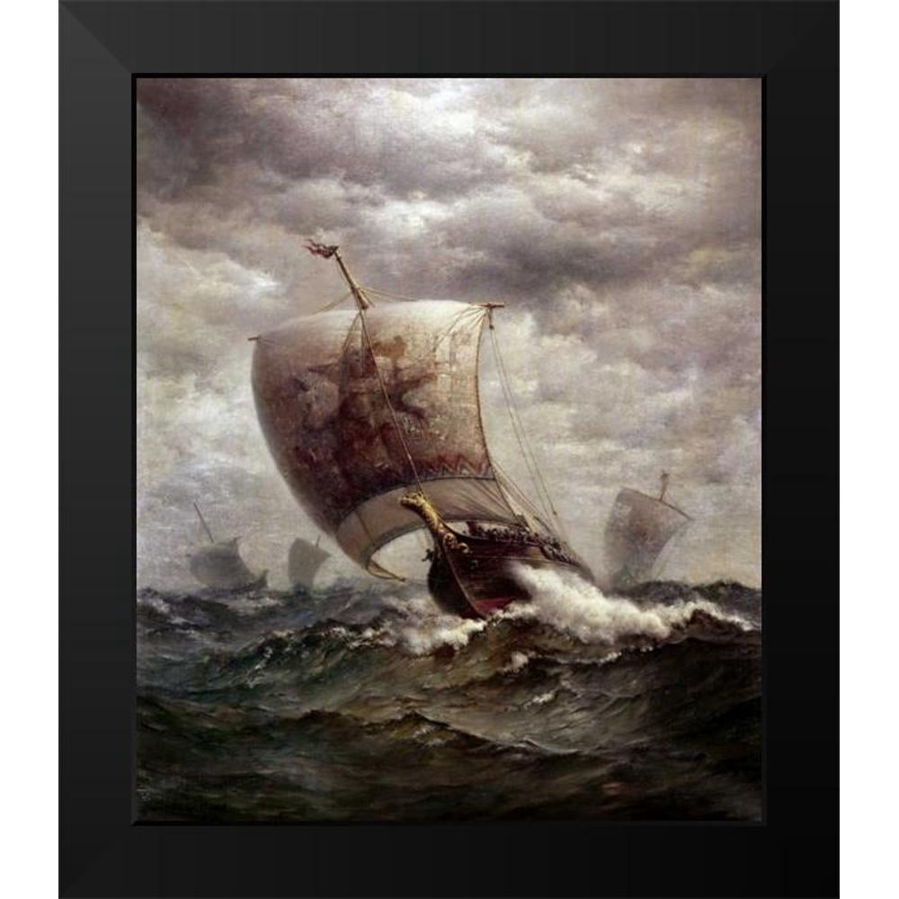 Tyler, James Gale 20x23 Black Modern Framed Museum Art Print Titled ...