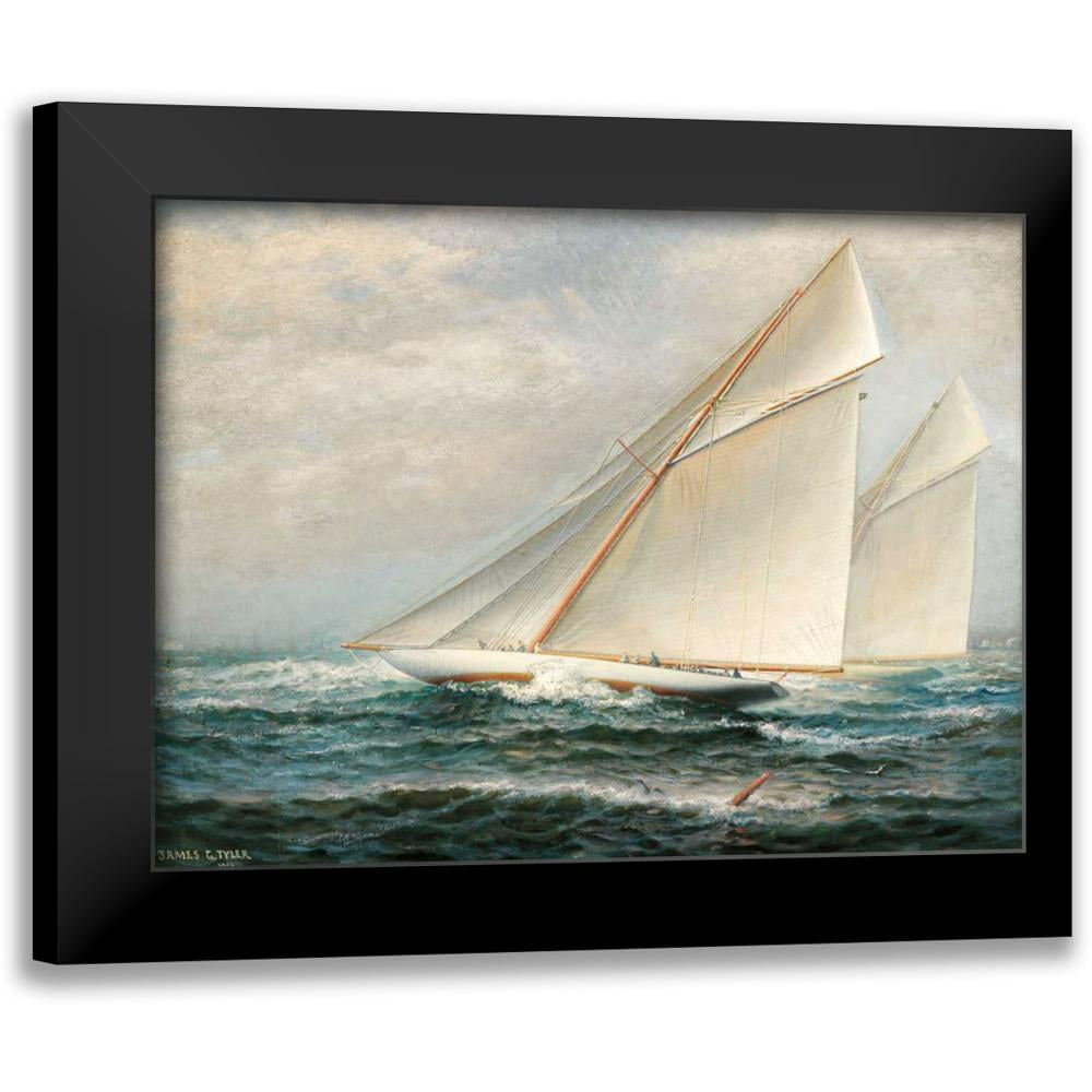 Tyler, James Gale 24x19 Black Modern Framed Museum Art Print Titled ...