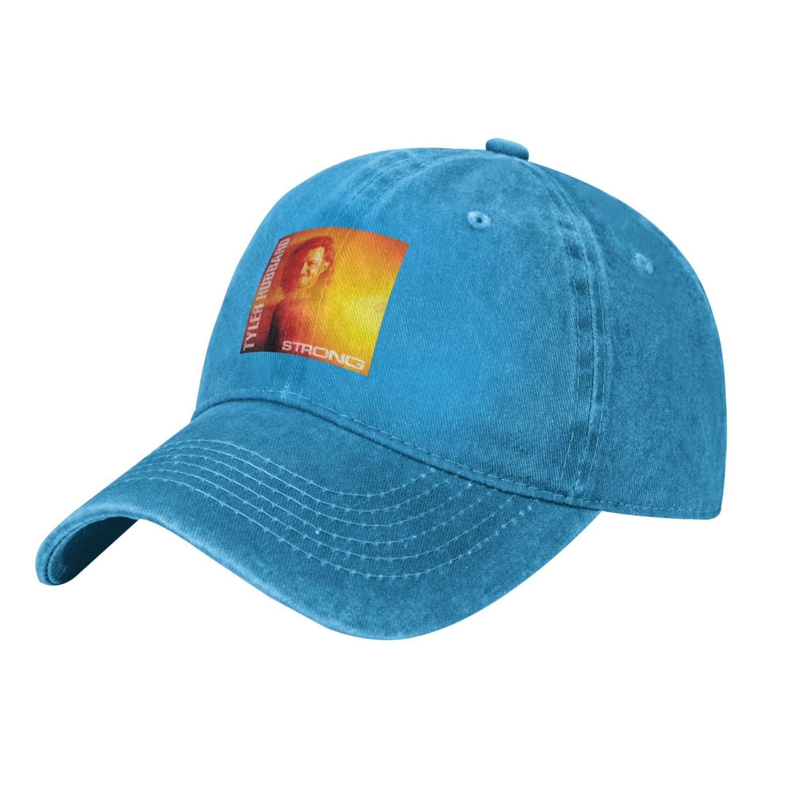 Tyler Music Hubbard Lively Hat Adjustable Unisex Denim Baseball Cap For ...