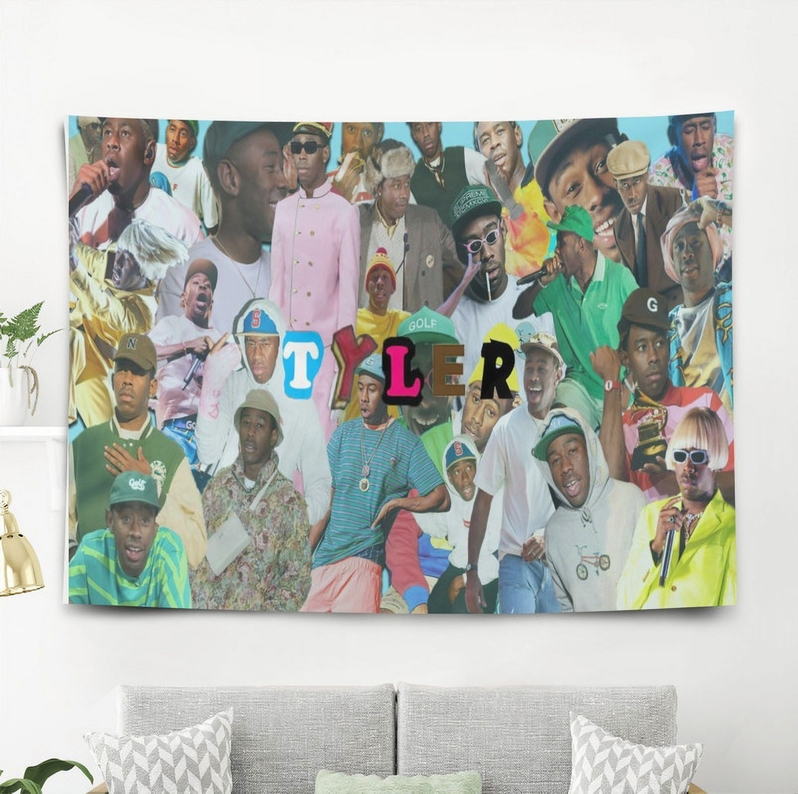 Tyler The Rapper Creator Tapestry Backdrop Background Poster Gift for ...