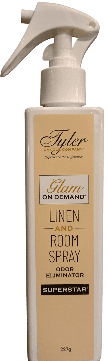 Tyler Spray On Demand Room and Linen Spray, Superstar Scent, 8 oz ...
