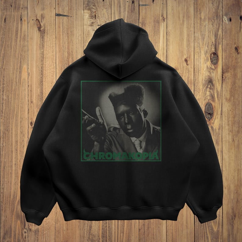 Tyler The Creator Chromakopia 2 Sides Hoodie, New Album Pullover Hoodie ...