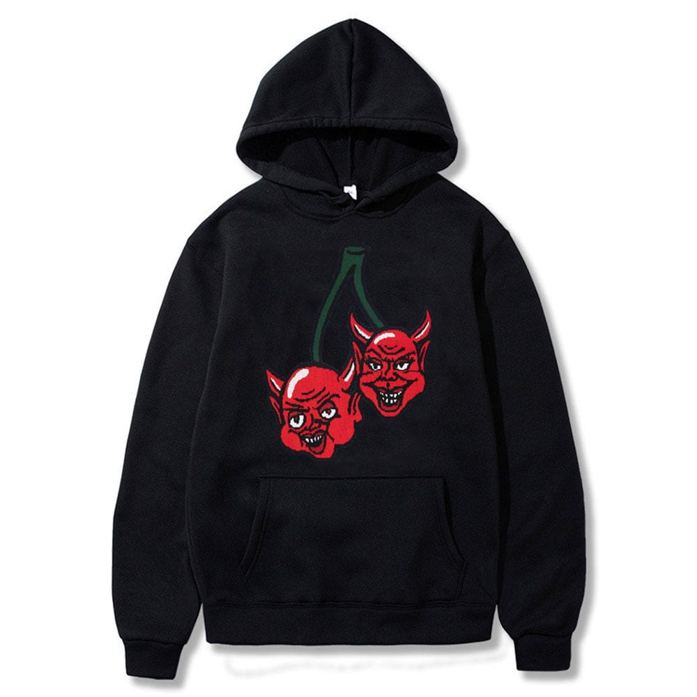 Tyler The Creator Devil Cherry Jacquard Merch Hoodies Winter Men/Women ...