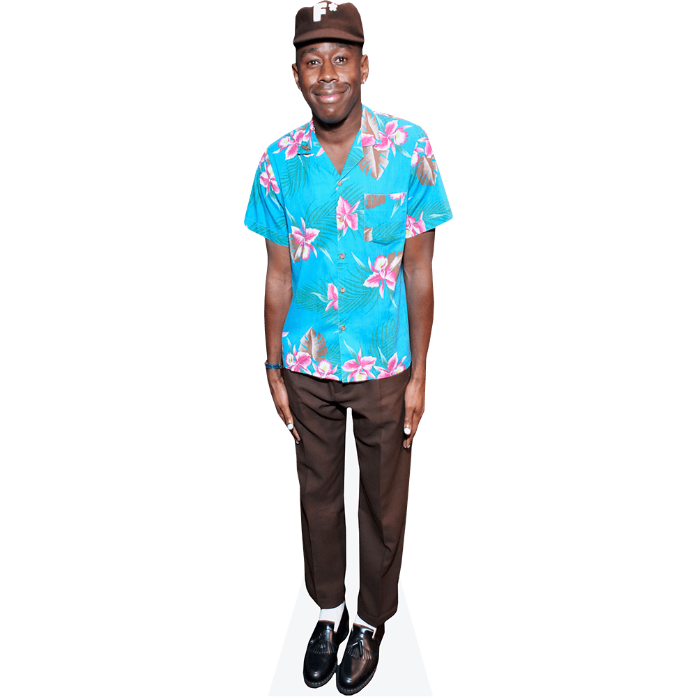 Tyler The Creator (Floral Pattern) Cardboard Standee - Celeb Cutouts ...