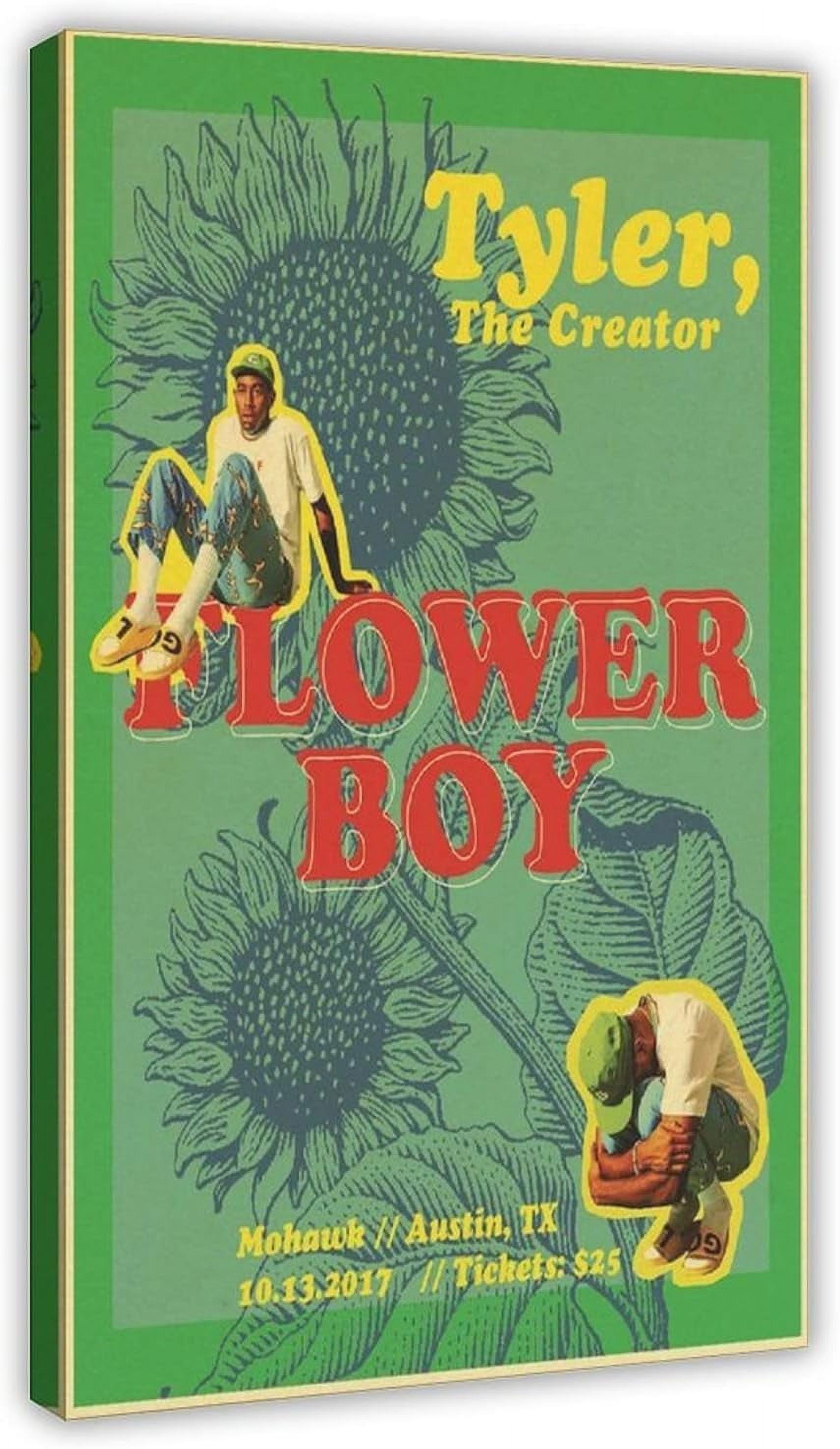 Tyler The Creator Flower Boy Band Music Cover Hip Hop Rapper Retro ...