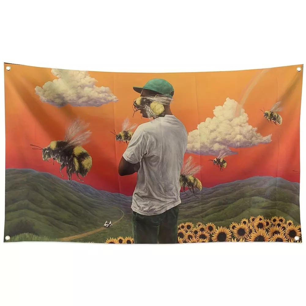 Tyler The Creator Flower Boy Sunflower Wall Flag Banner Tapestry 3 X 5 ...