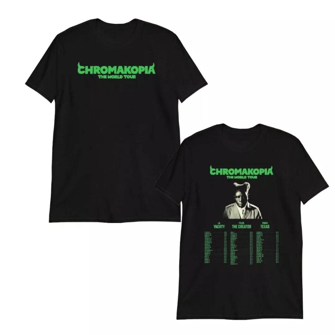 Tyler The Creator Okonma Chromakopia Lr Yachty Paris World Tour 2025 ...