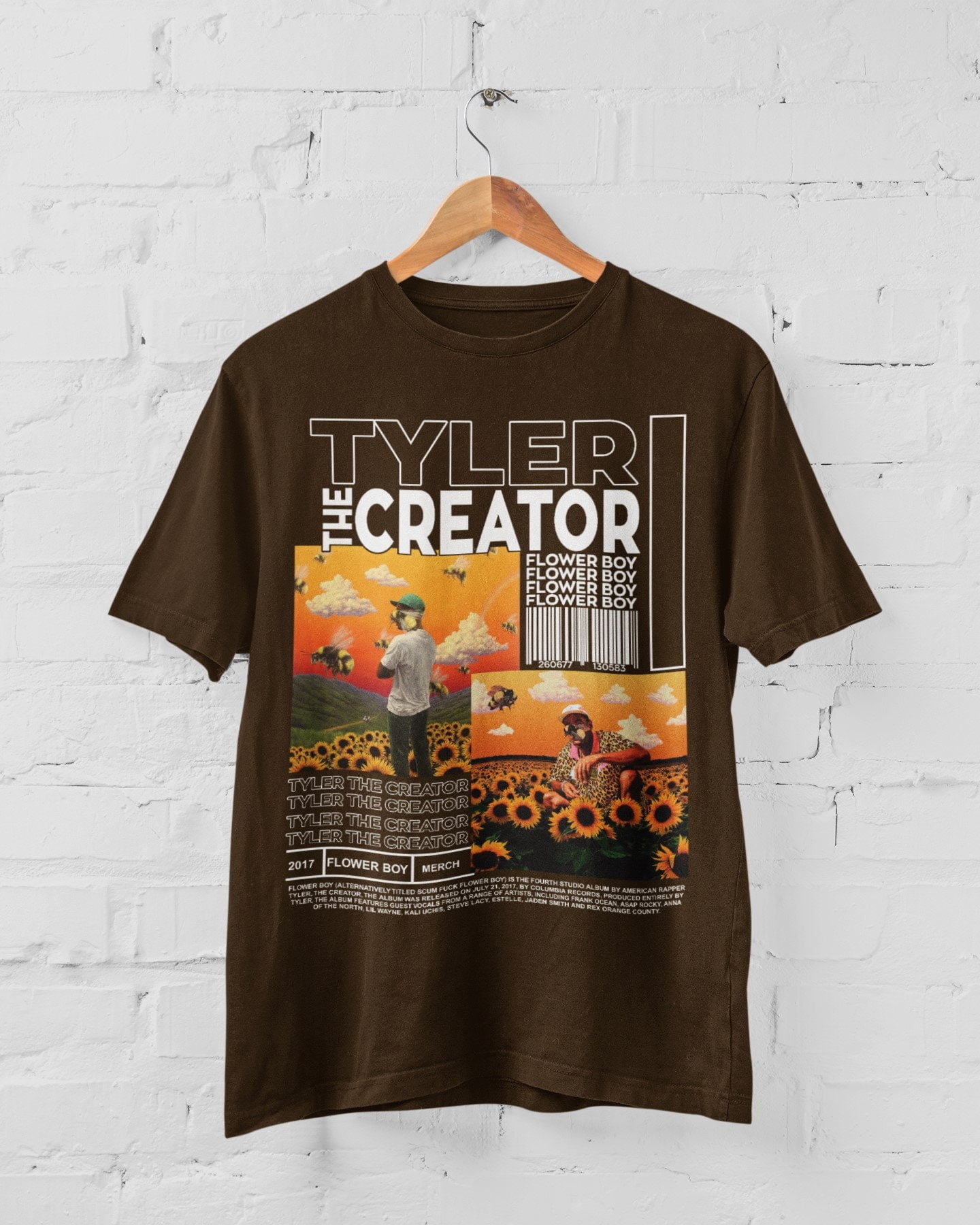 Tyler The Creator T-Shirt, Tyler The Creator Flower Boy Shirt, Vintage ...