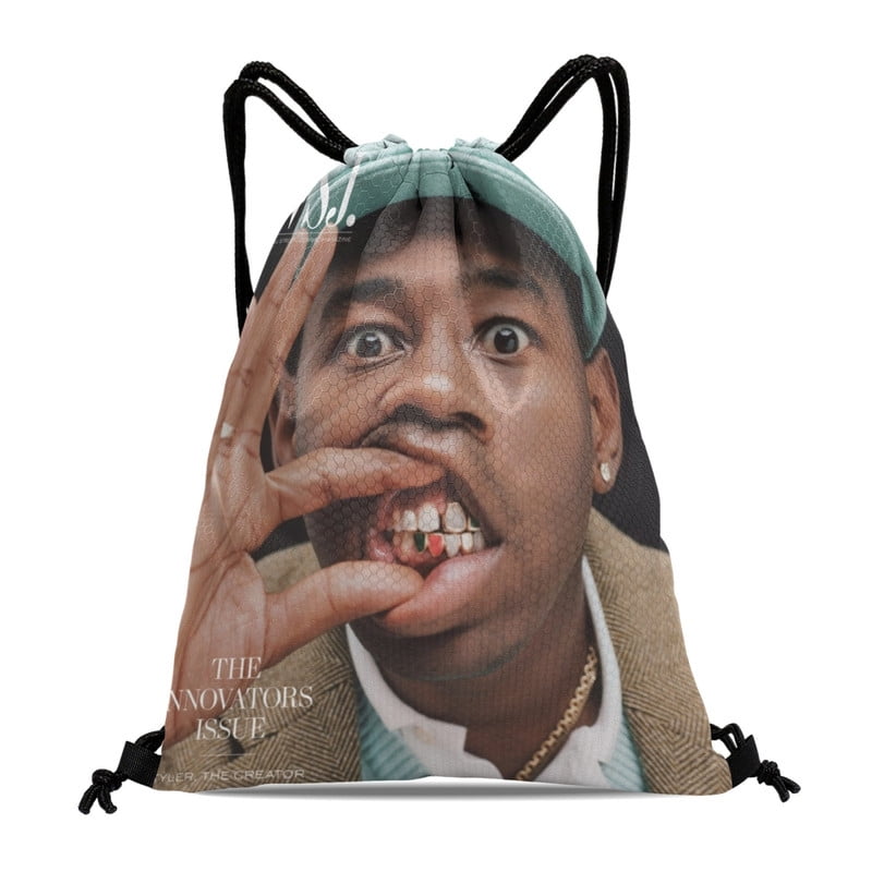 Tyler The Rapper Creator Backpack Bag Goodies Merch Drawstring Party ...