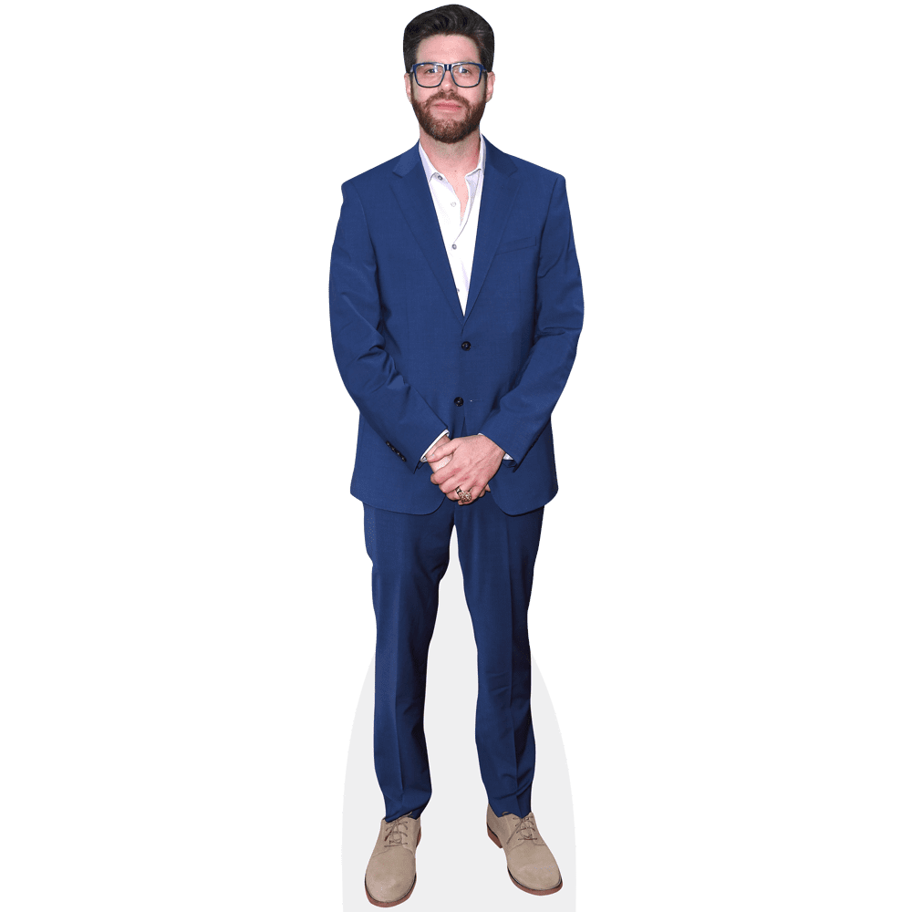Tyler Tice Blue Suit Mini Cardboard Cutout Standee