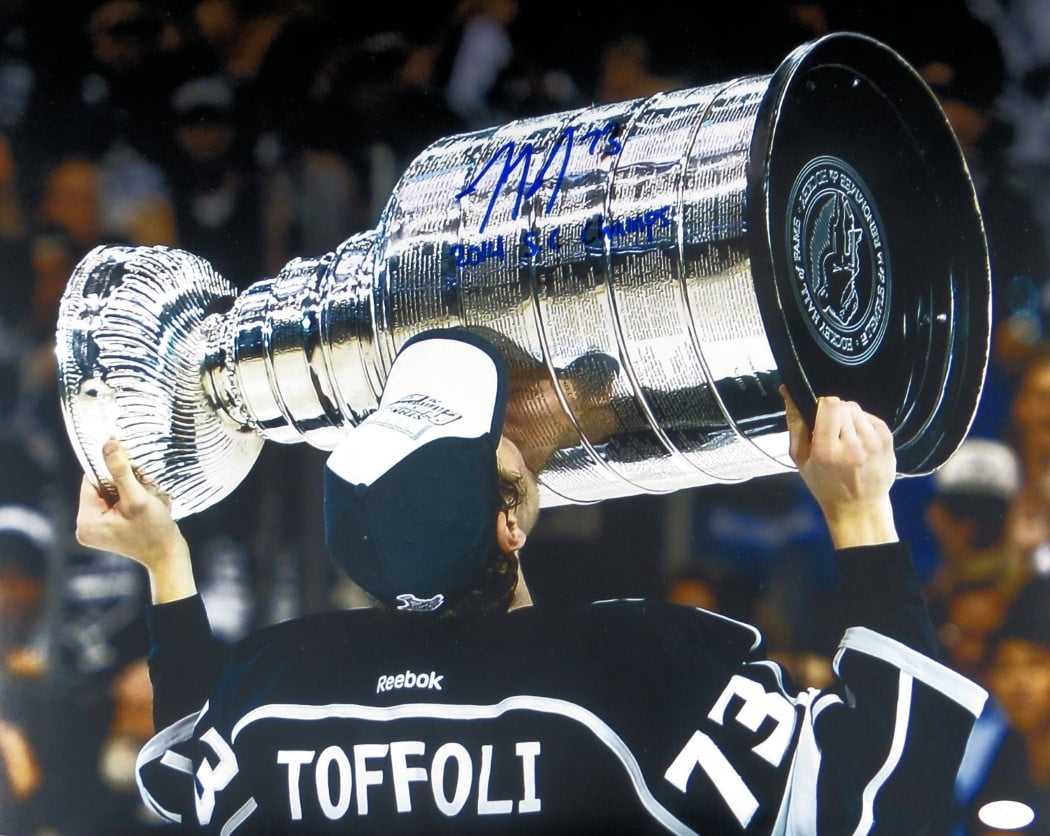Tyler Toffoli Signed Autographed 16X20 Photo LA Kings "2014 SC Champs ...