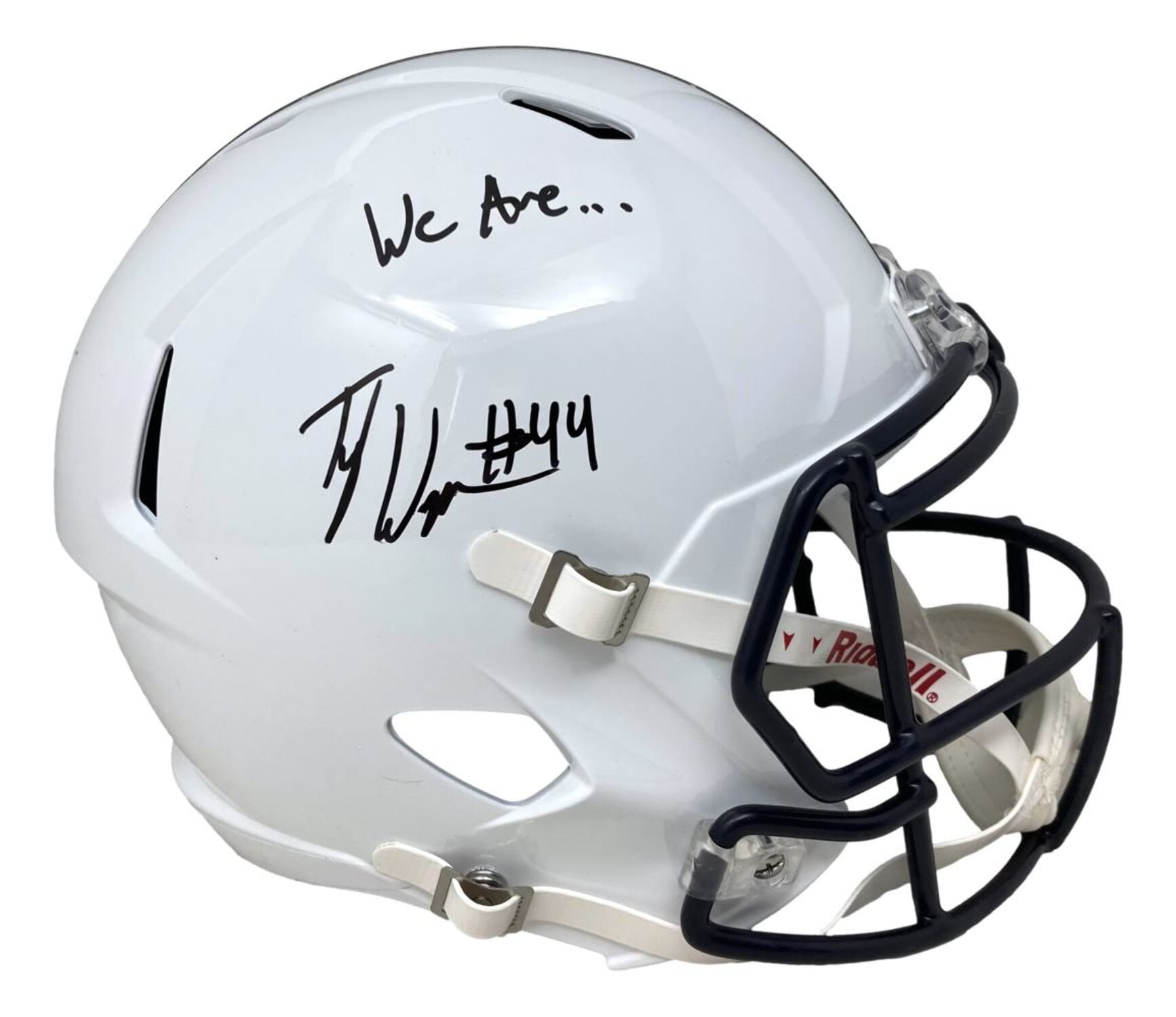 Tyler Warren Signed Penn State Full Size Speed Replica Helmet We Are ...