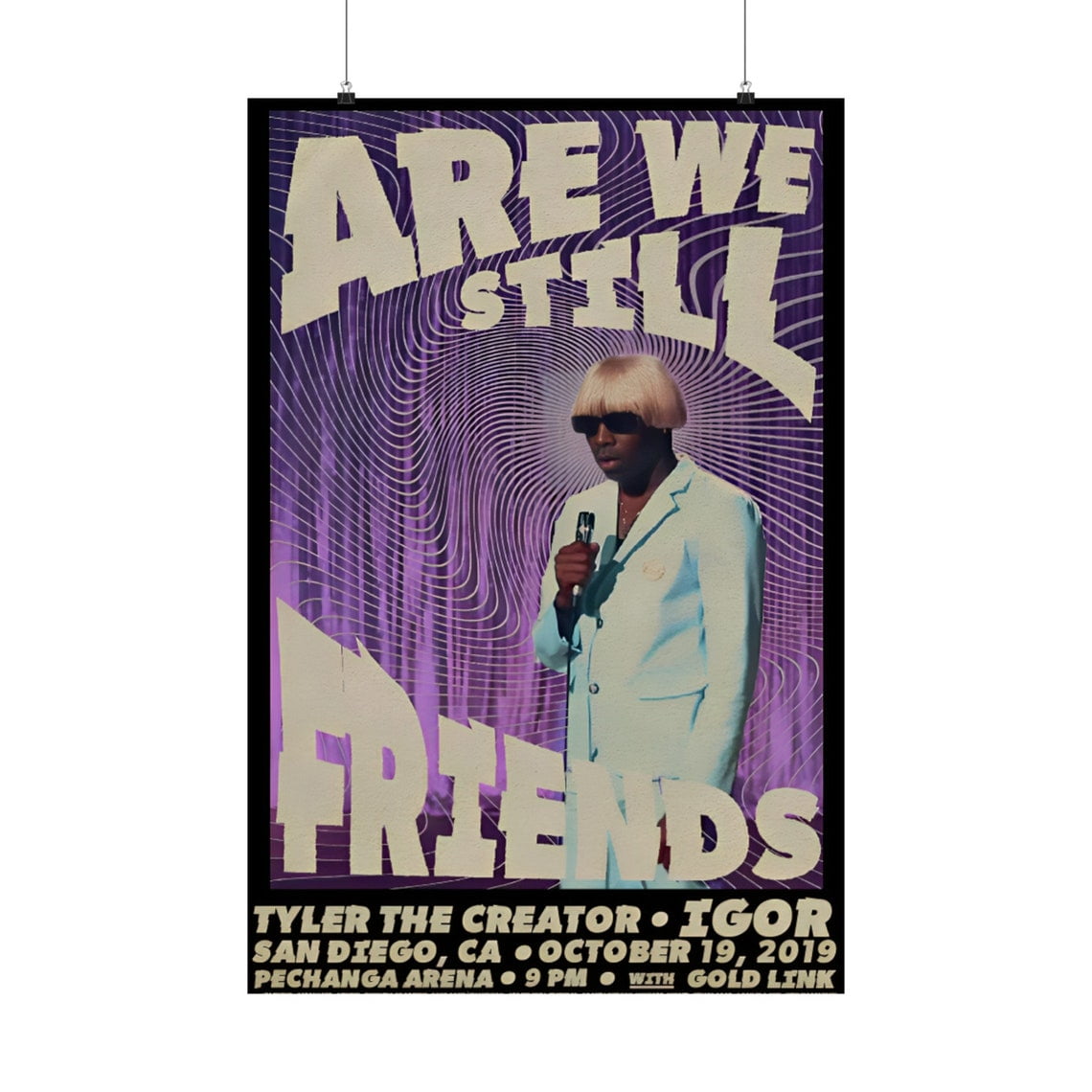 Tyler, the Creator - Poster | Rap Poster, Hip-Hop Poster - Walmart.com