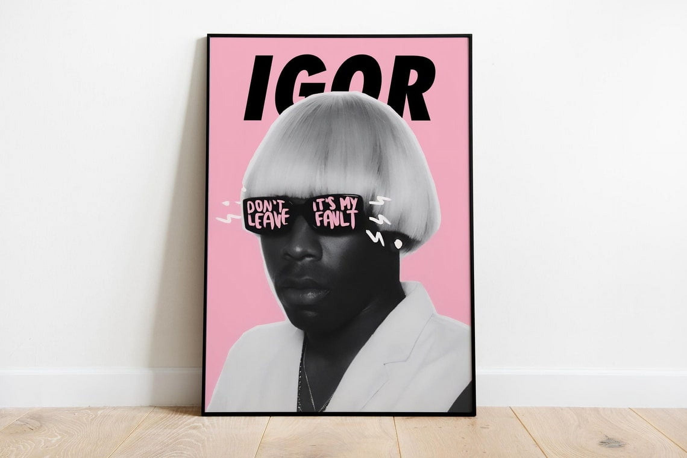 Tyler the creator print Igor Hip Hop album cover poster hip hop wall ...
