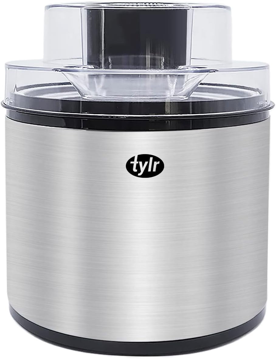 Tylr 2 Quarts Ice Cream Maker, Sorbet, Yogurt, Milkshakes, Smoothie and ...