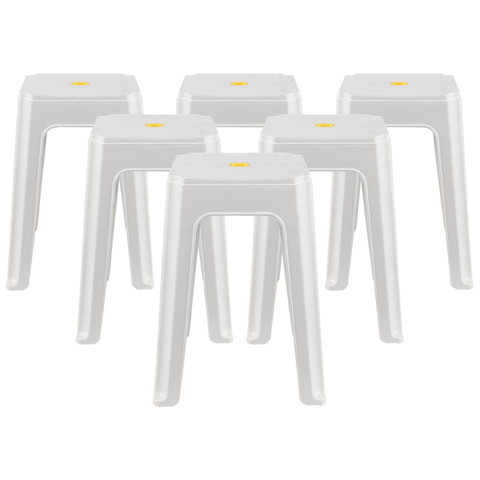 Tyminin 6 Pcs 18.6 Inch Height Plastic Stool for Classroom Seating ...