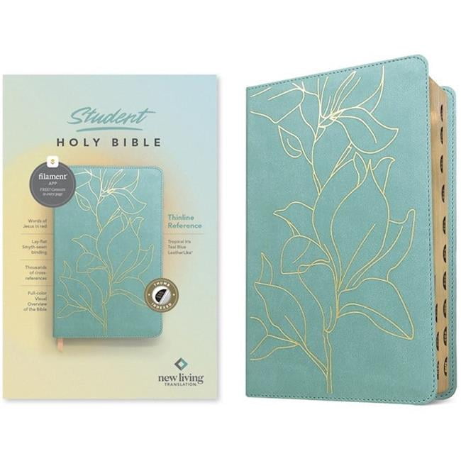 Tyndale House Publishers 39745X NLT Student Thinline Reference Holy ...
