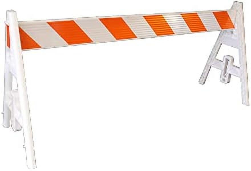 Type 1 A-Frame Plastic Barricade with Reflective Double Sided 5 Foot ...