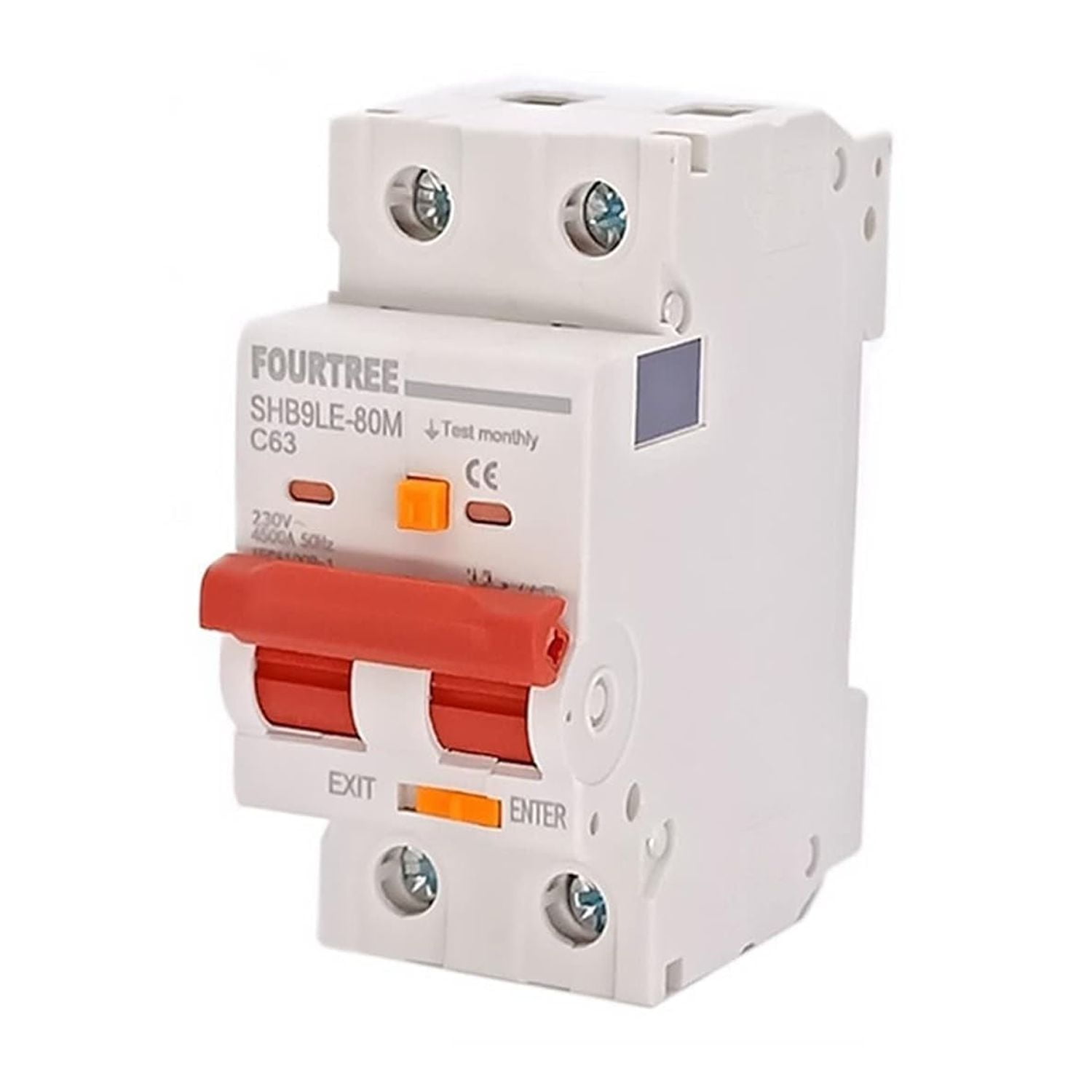 Type 1P+N 230V Leakage switches Residual Current Circuit Breaker with ...