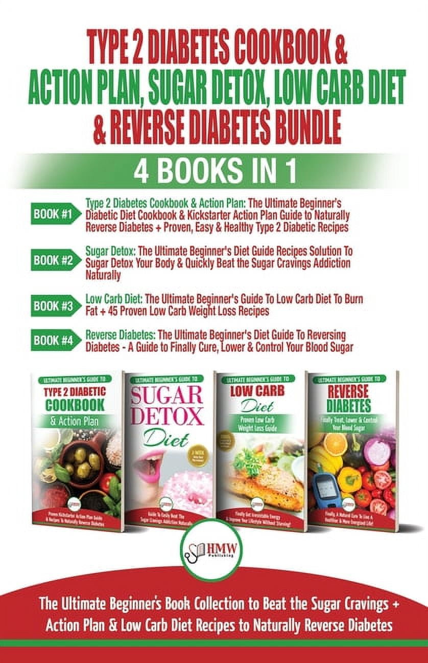 Type 2 Diabetes Cookbook & Action Plan, Sugar Detox, Low Carb Diet ...