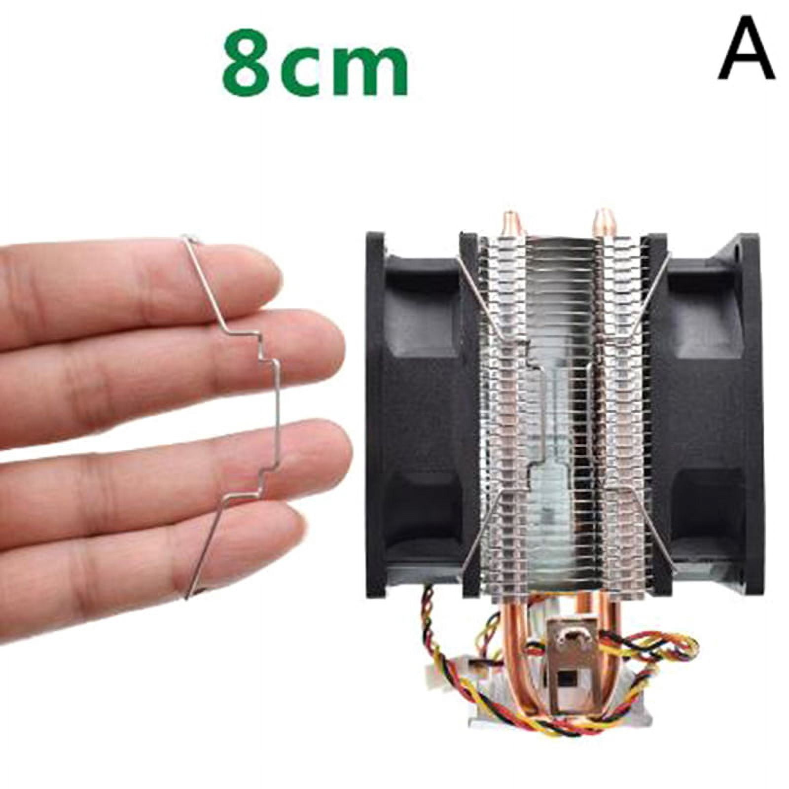 (Type A) 1Pair CPU Radiator Fan Hook Fixed Bracket Fan Buckle Elastic ...