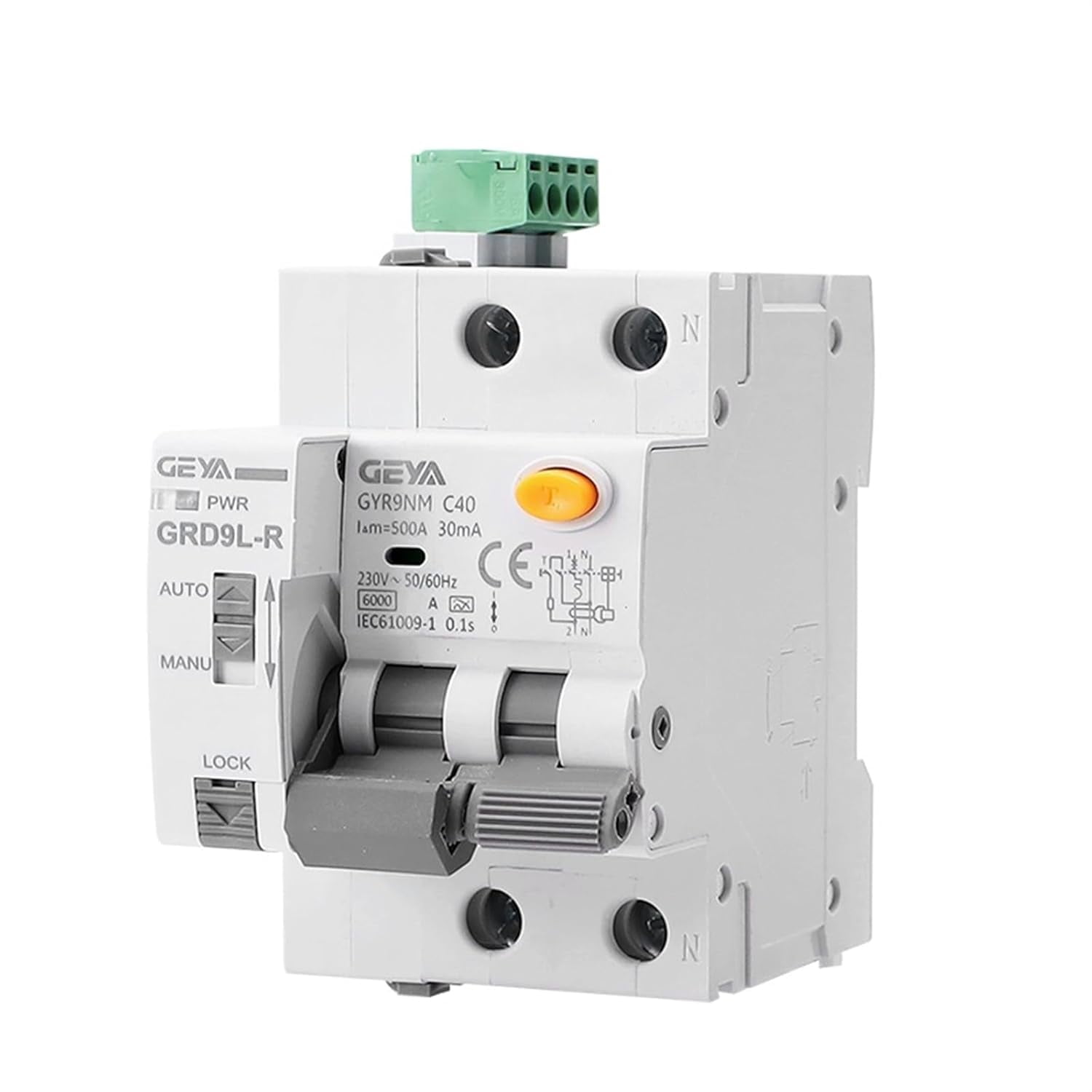 Type A Auto Recloser Leakage Circuit Breaker with Overcurrent ...